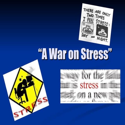 Combating Stress Through Nutrition | PPT