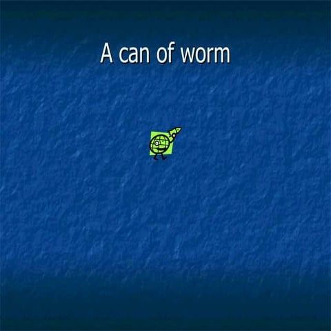 A Worm | PPT