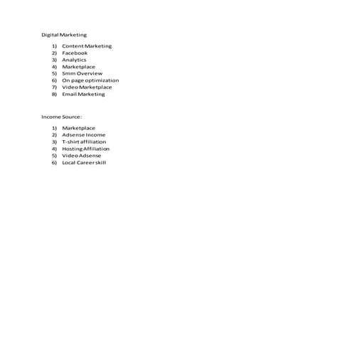 Complete Digital Marketing Road Map, Including SMM SEO PPC | PDF
