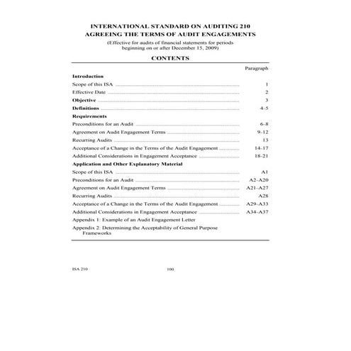 Isa 620 Using The Work Of An Auditor’S Expert En Ingles