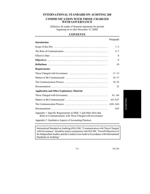 ISA: 706-Revised | PDF