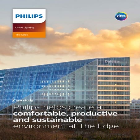 case study on green building admin the edge amesterdam | PPTX