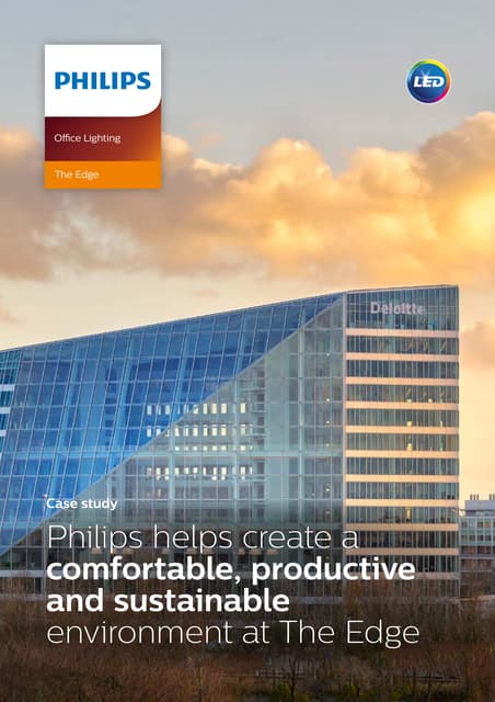 THE EDGE BUILDING PPT.pptx | Indoor Environmental Quality | Home & Garden