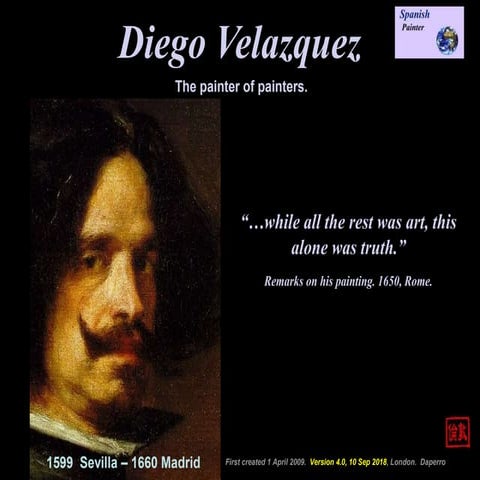 Diego Velazquez Quotes Diego Velazquez: 1599 1660, The Face Of Spain