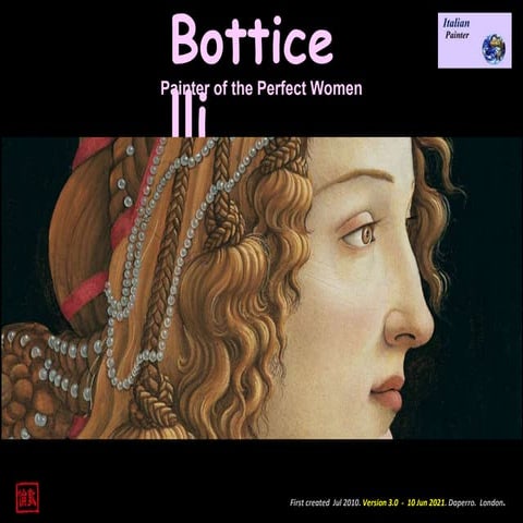 Sandro Botticelli 3.0 | PPTX