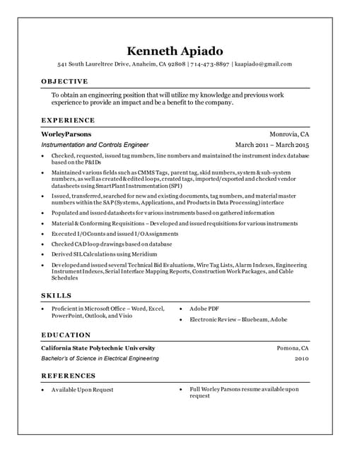 Jeremy Anderson Resume | PDF