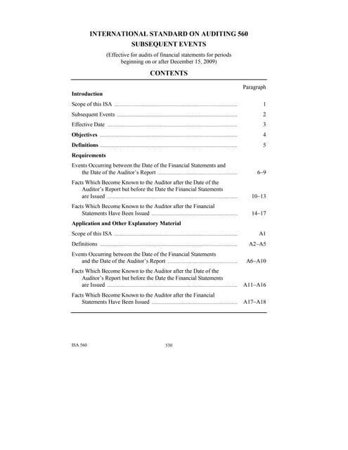 ISA: 706-Revised | PDF