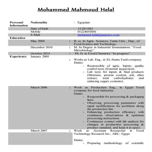 Personal Information | PDF