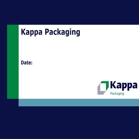 Kappa Packaging 2002 | PPT