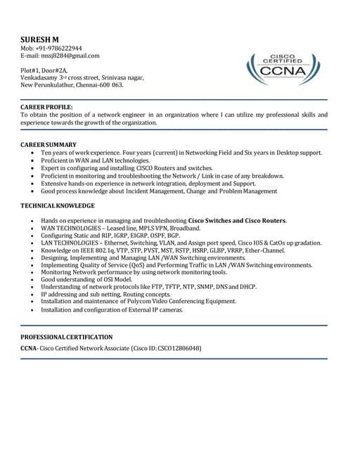 Letter of Appreciation : CCNA Routing and Switching : Introduction to Networks | PDF