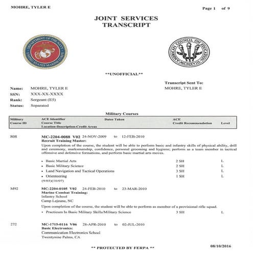 JST Transcript | PDF