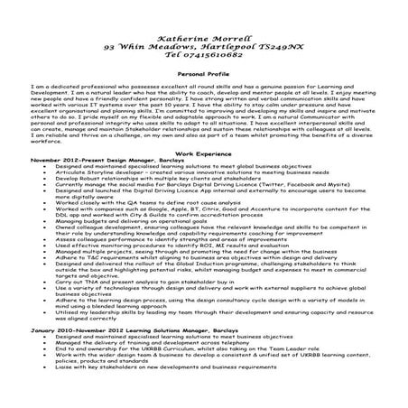 Tony Woods CV April 2016 | DOCX