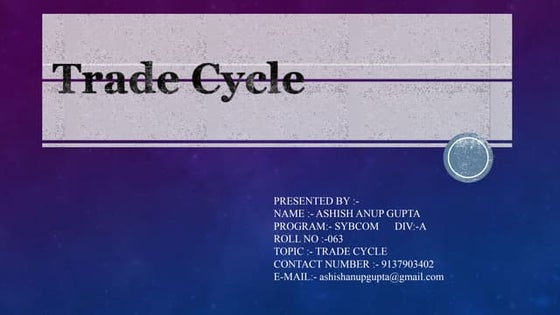 BUSINESS CYCLE (NOTES).pdf | Economy | Business and Finance