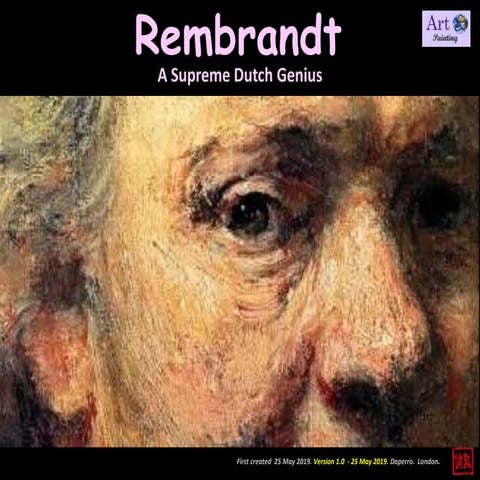 Rembrandt -A Supreme Dutch Genius | PPT