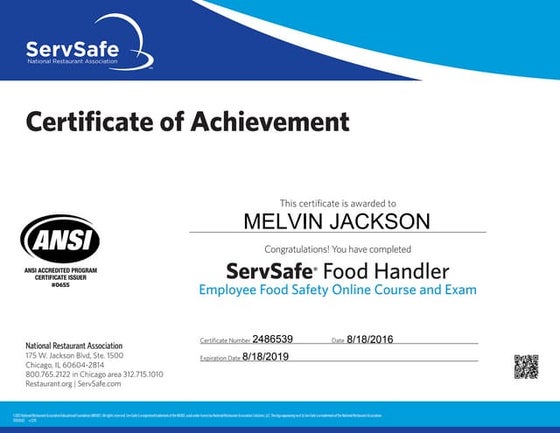 ServSafe | PDF