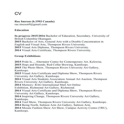 Carlton Morgan CV formal | PDF