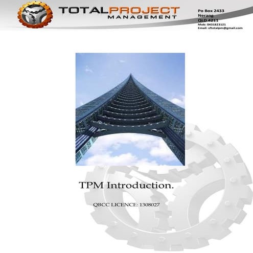 TPM & Builder introduction | PDF