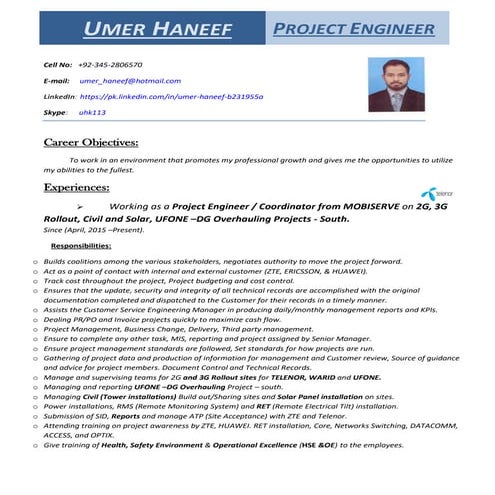 CV_Umer Haneef | PDF