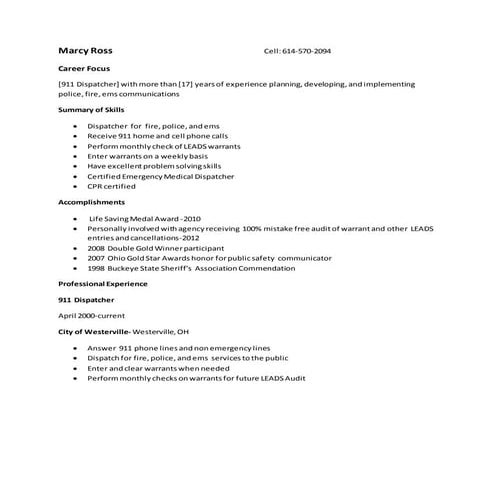 Katie Resume 2015geico pdf | PDF