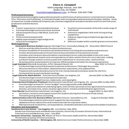 Claire Resume Aug 2016 | PDF