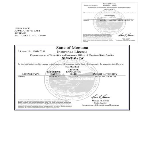 Indiana License Info | PDF