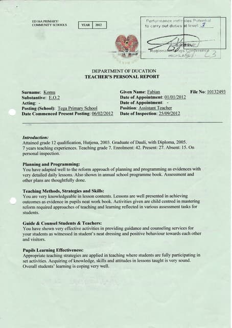 UNICEF Certificate | PDF