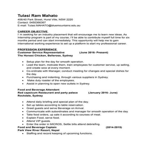 tr final resume.docx copy (1) | PDF