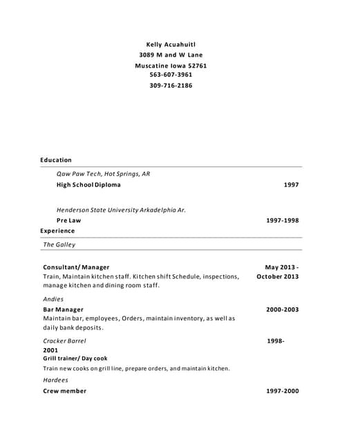 Michael Marchant. CV | DOC