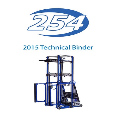 Team254_TechnicalBinder_2015_Final | PDF