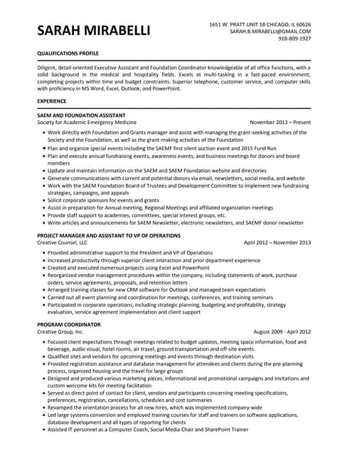 Marcus Streeter Resume 2016 | PDF