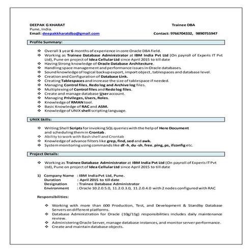 Ram kumar resume | DOCX