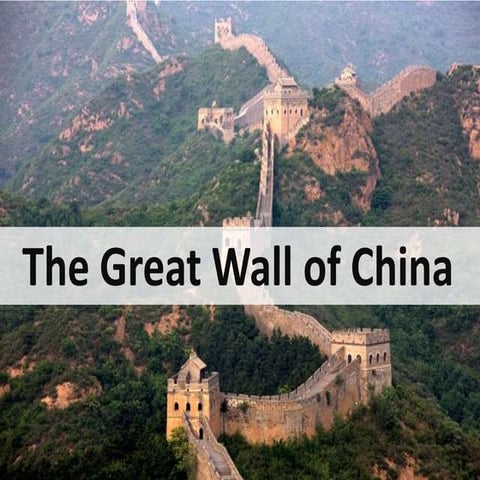 The great wall of china mini dbq | PPT