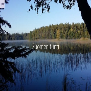 basic Finnish very first lesson to start studying | PPT