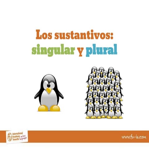 Los sustantivos en español: singular y plural - corregido | PDF