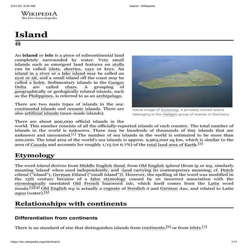 Islands | PPTX