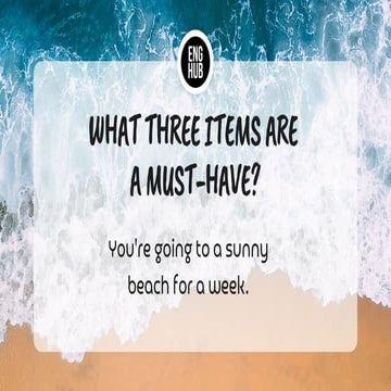 A1-A2 In My Suitcase speaking practice travel | PDF