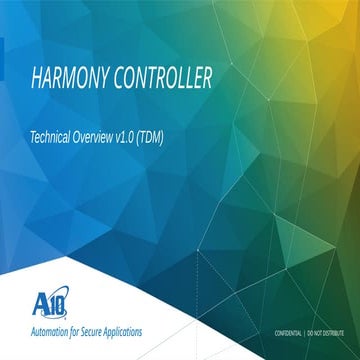 A10-Harmony-Controller-TDM-Technical_Overview.pptx