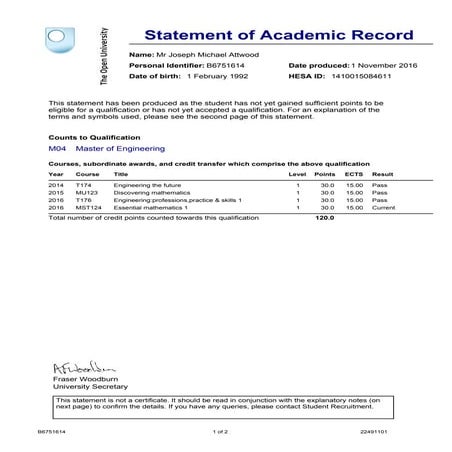 academic-record-m04 | PDF