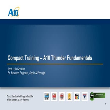 A10_CompactTrainingv5.pdf (1).pdf | Computer Networking | Computing