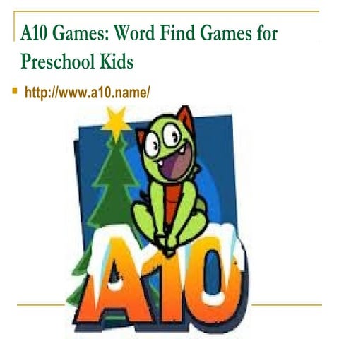 A10 games: Word Find Games for Preschool Kids | PPT