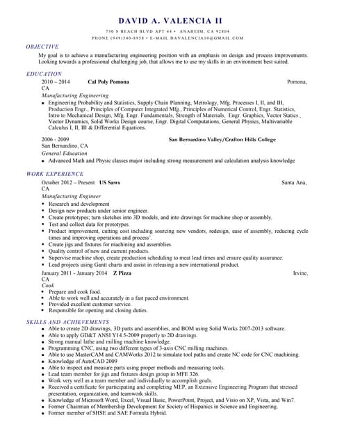 Danny De Russe-Resume | PDF