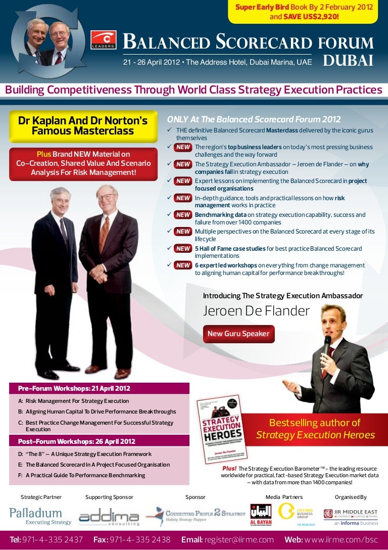 Strategy Execution Event Dubai