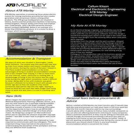 Industrial Placement poster | PPTX