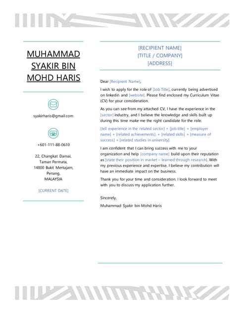 Owais CV | DOCX | Business | Business and Finance