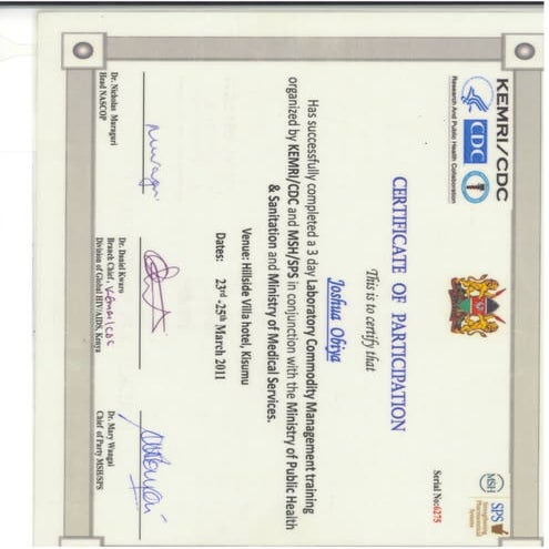 LAB COMMODITY MAN CERT | PDF