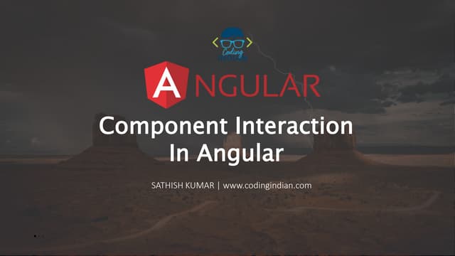 Angular Component Interaction