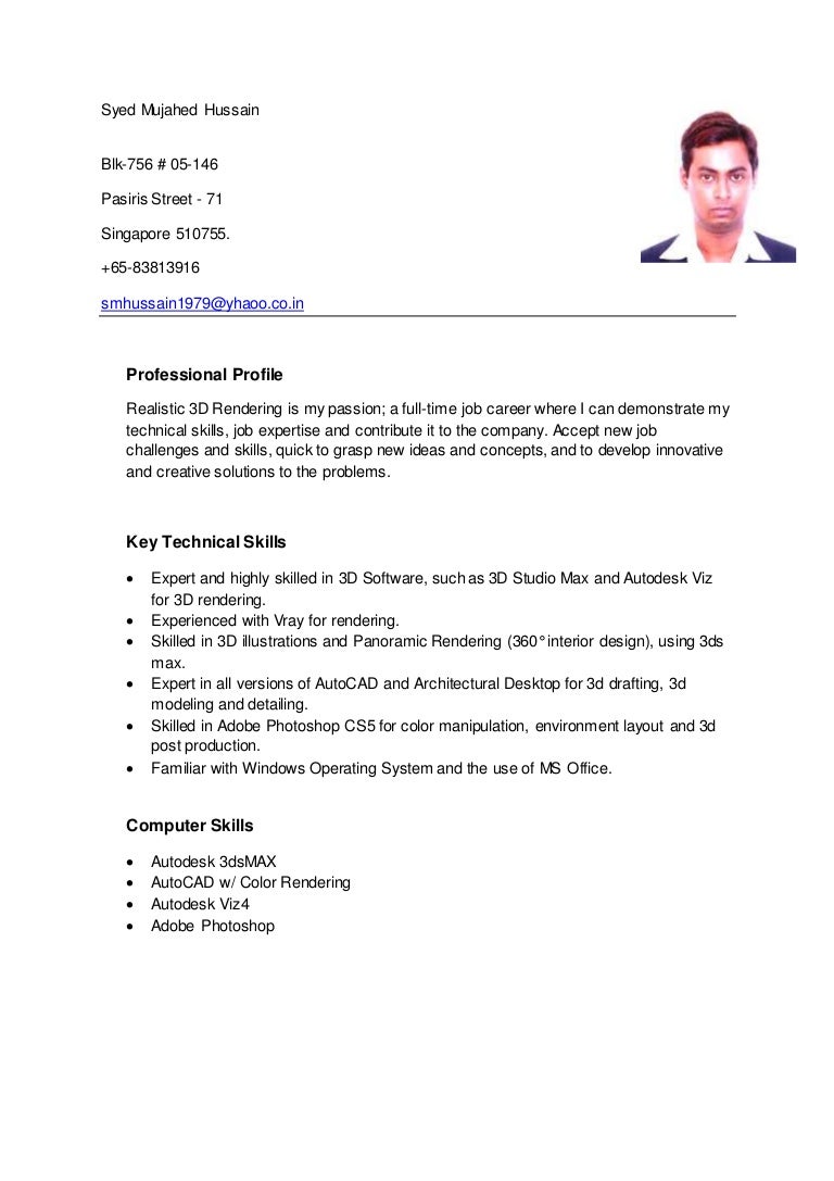 syed resume-2013