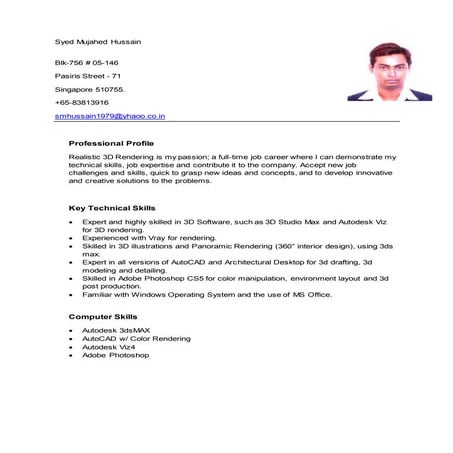 syed resume-2013 | PDF