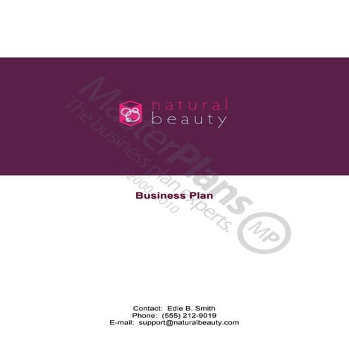 Sample 4 - Ecommerce Beauty | PDF