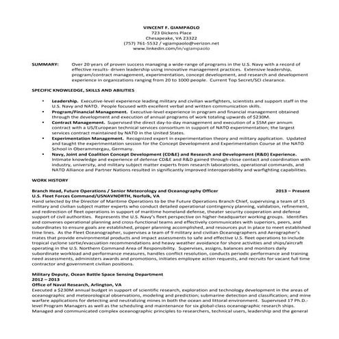 Michael Knapp Resume Leadership | DOC